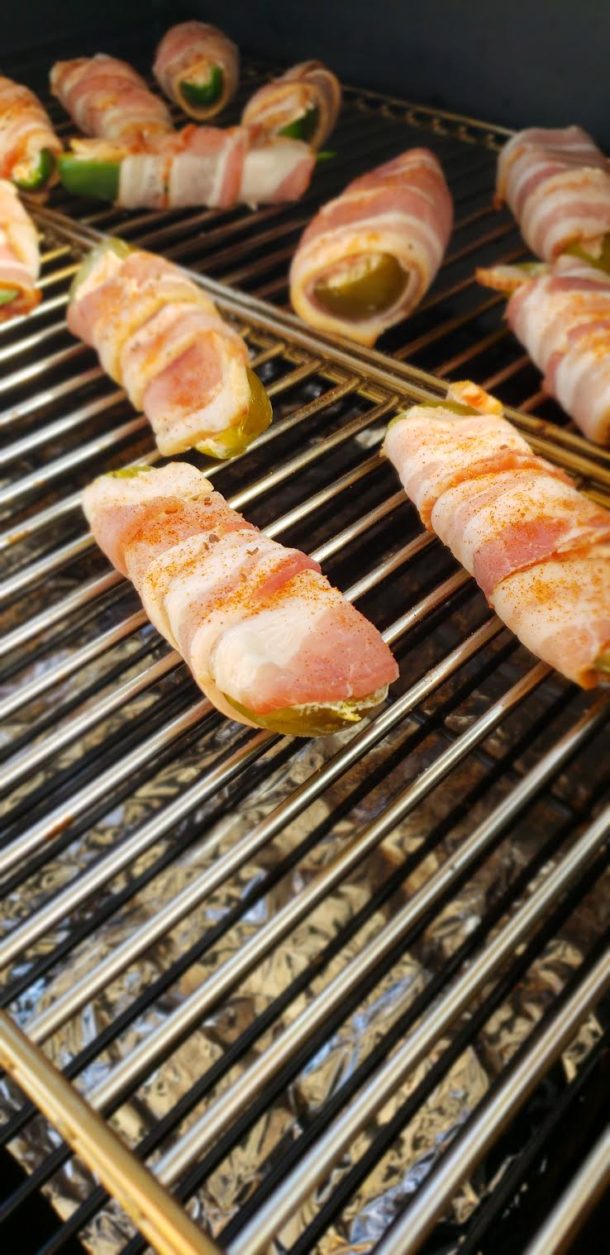 Bacon Wrapped Pickle Poppers - What's On Parker's Plate