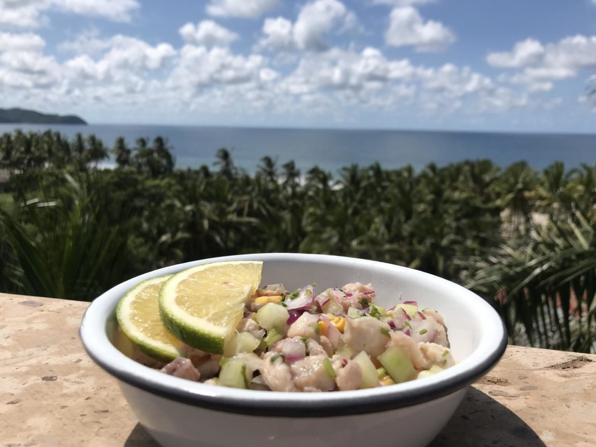 Mexican Ceviche - What's On Parker's Plate
